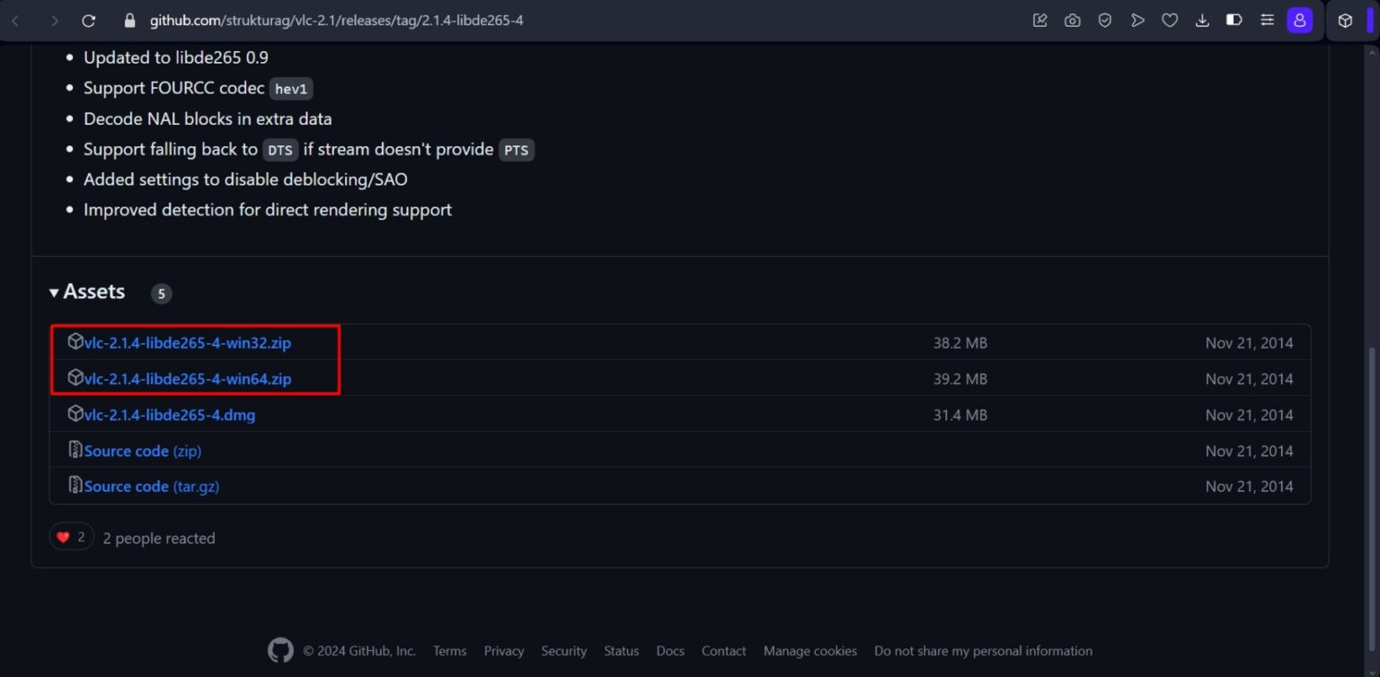 Fix: VLC Cannot Play Video Files with HEVC X265 Encoding